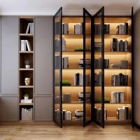 Quality Multifunctional Living Spaces Furniture Showcase Display Cabinet MDF Boards For for sale