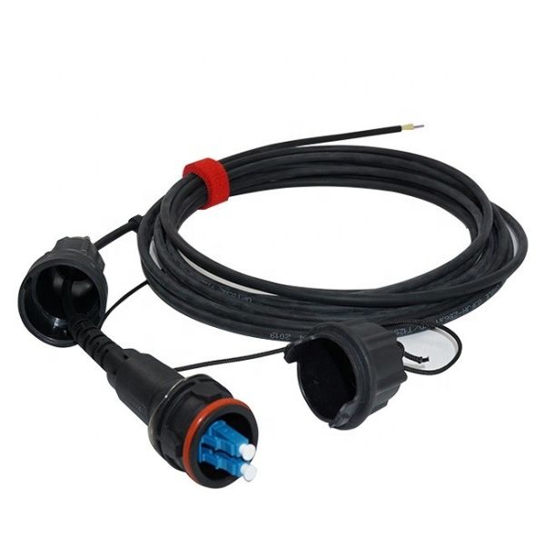 Quality IP67 Defense Waterproof Fiber Optical Cable with Fullaxs LC for Ericsson for sale