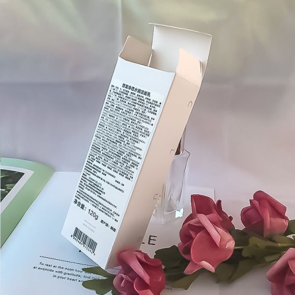 Quality Custom Fold Rectangular Cosmetic Paper Box Packaging Packing Box For sunguard for sale