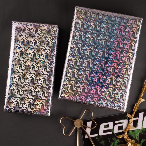 Quality Hologram Design Laser Pattern Gift Wrap Paper Roll 72cm*52cm for sale