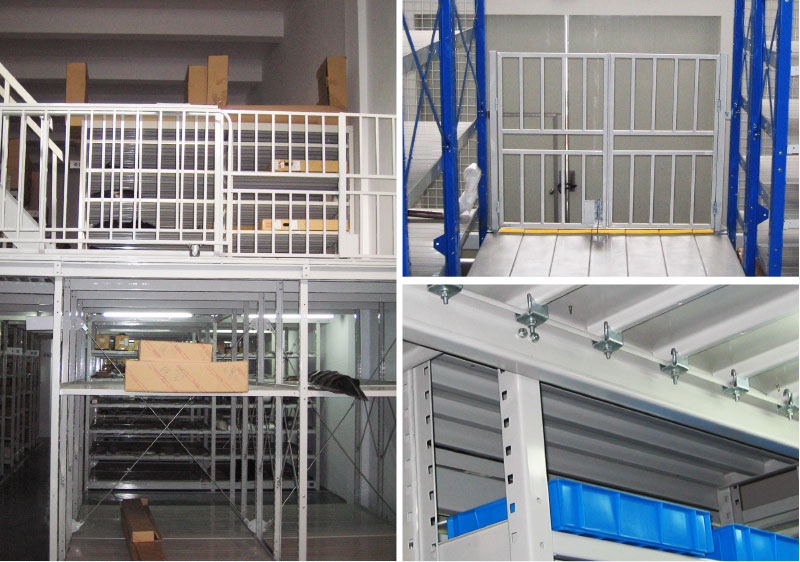 Mezzanine Rack for automobile 4s stores Warehouse Storage Rack