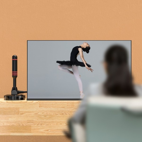 Quality Boat Home Flat Mast TV Antenna with 28dBi Gain and HDTV Digital HD Free for sale