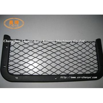 Quality Industrial Polyester Fibre Net Bag Machine For Car Black Elastic Mesh Making for sale