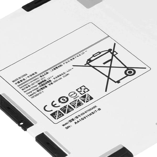 Quality OEM EB BT550ABE Battery For Samsung Tablet Replacement for sale