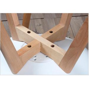 Quality Solid Beech Wood Legs , Wooden Dining Chair Legs Strong Nail Holding Force for sale