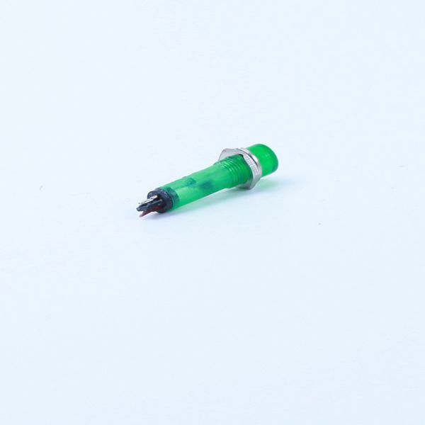 Quality 7mm Dia. 220V Led Pilot Light A-22-1 Green Indicator Lamp for sale