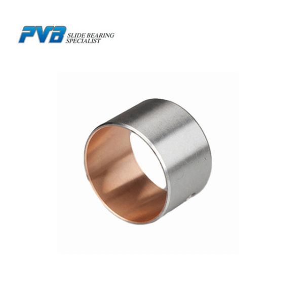 Quality Steel Based Bronze Graphite Deva Bimetal Bushing Bearing PTF-1 for sale