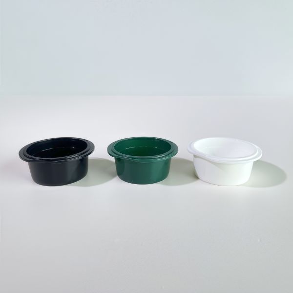 Quality 25ml PP Disposable Cosmetic Cups with Aluminum Foil Lids for sale