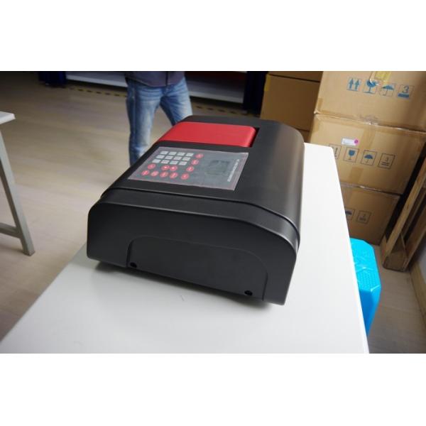 Quality Veterinary Drug Detection double beam uv vis spectrophotometer Pb with large LCD for sale