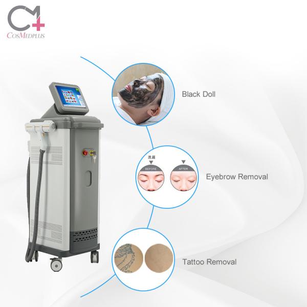 Quality Professional Tattoo Removal Laser Beauty Instrument with Water Cooling Air for sale