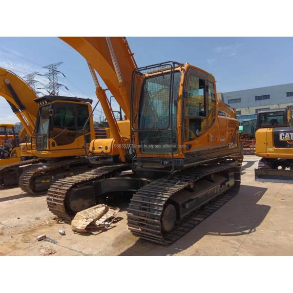 Quality Korea Used Excavator Hyundai 220 Model Crawler Excavator with 0.92M³ Bucket for sale