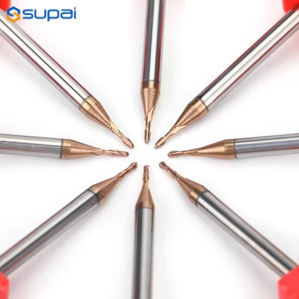 Quality TiAlN Coating Carbide End Mill For Precise Cutting Diameter 0.2-0.9mm for sale