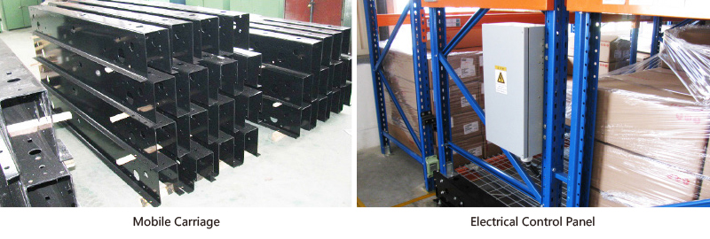 Single Deep Heavy Duty Pallet Rack