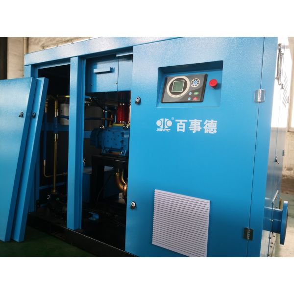 Quality BLG210RA-III/BLG210RB-III High Pressure VFD Screw Type Blower With Permanent Magnet Motor for sale