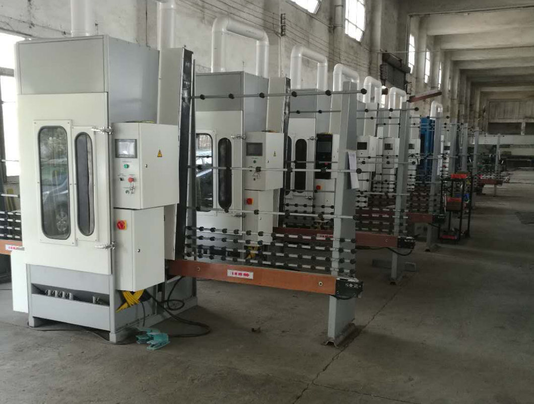 Manufacturer Supply Glass Processing Dustless Sandblasting Machine