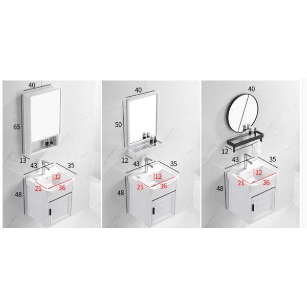 Quality All In One Fireproof Floor Bathroom Cabinet Eco Friendly for sale