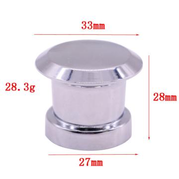 Quality 33*28mm Lightweight Magnetic Zamac Perfume Cap for sale