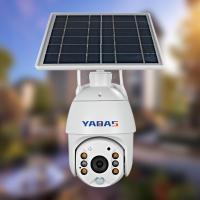 China 4MP WiFi Battery Security Camera 15600mAh Battery Powered PTZ Camera factory