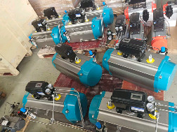 Quality Pneumatic Rotary Actuator Double Acting And Spring Return Pneumatic Actuators for sale