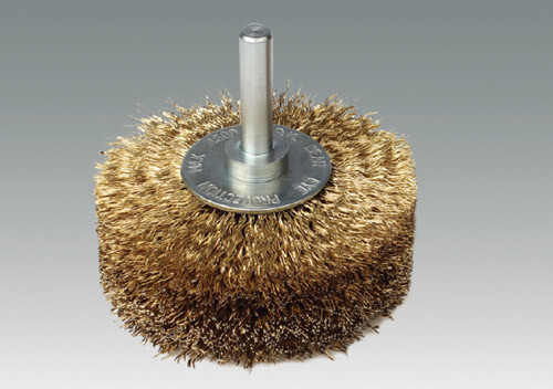 Quality shaft-mounted wheel wire brush-wide for sale