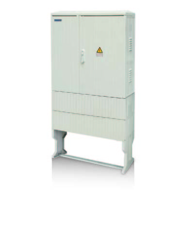Quality Large Grey Electrical Fuse Panel / Ground Standing Type 30 Amp Distribution Box for sale