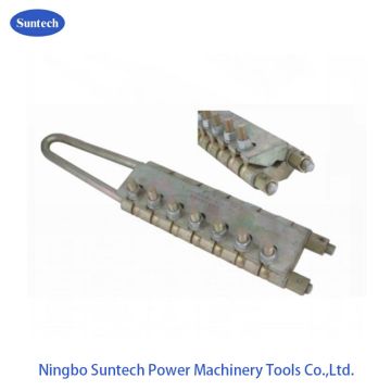 Quality Bolt Type Anti Twist Steel Rope Gripper Stringing Conductor Come Along Clamp for sale