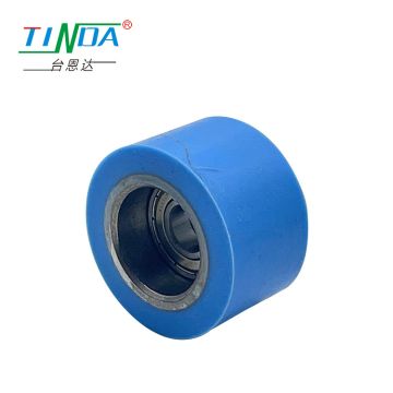 Quality Six Spindle Rubber Roller Wheel Used In Woodboard Profile Wrapping Machines for sale