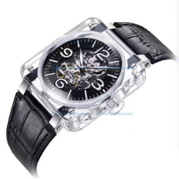 Quality Transparent Color Sapphire Crystal Watch Case Al2O3 Single Crystal Hardness 9.0 for sale