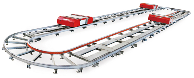 Radio Shuttle Cart And Carrier ASRS Automatic Storage And Retrieval System  Pallet Runner Rack System