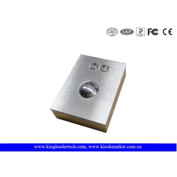 Quality 38mm Desktop Optical Metal Trackball With USB Interface for sale