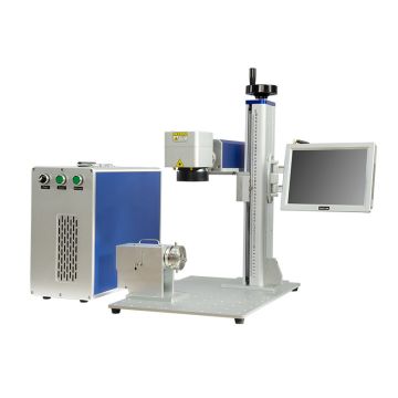 Quality 3D Dynamic Raycus Fiber Laser Marker Machine For Metal for sale