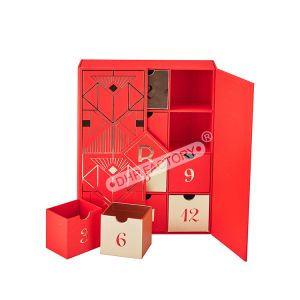 Quality Double Doors Rigid Gift Boxes With Gold Filo Logo Eco Friendly for sale