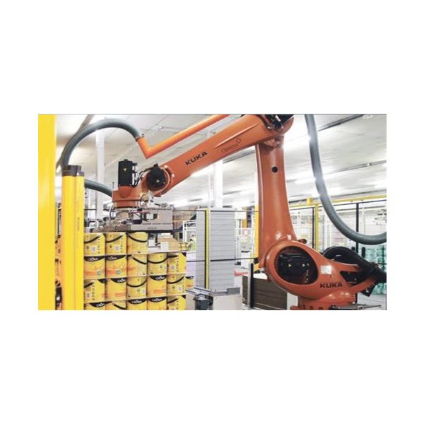 Quality Solution Provider Industrial Robots Palletizing Work Station KR 120 KUKA for sale