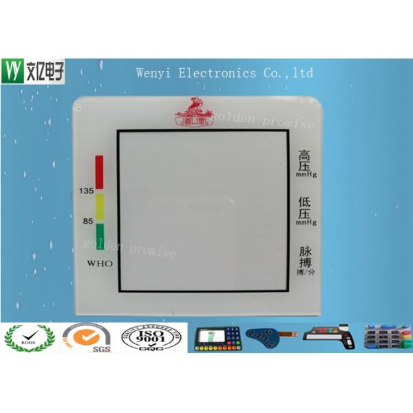 Quality 2mm Acrylic Overlay Capacitive Membrane Switch , Tactile Membrane Switch Pad for sale