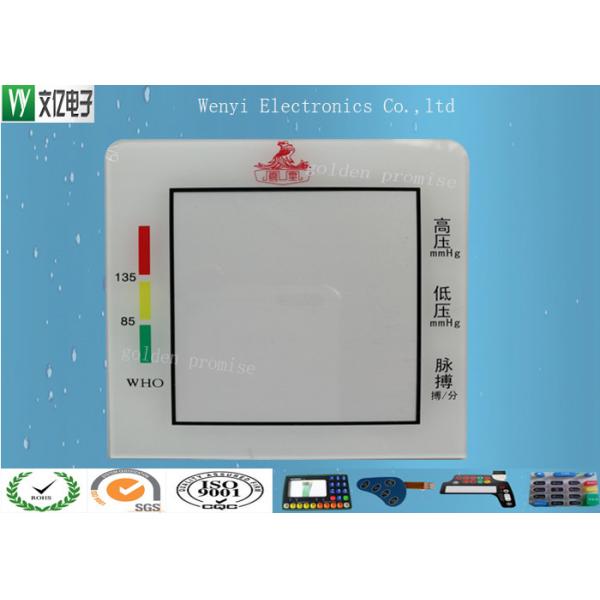 Quality 2mm Acrylic Overlay Capacitive Membrane Switch , Tactile Membrane Switch Pad for sale
