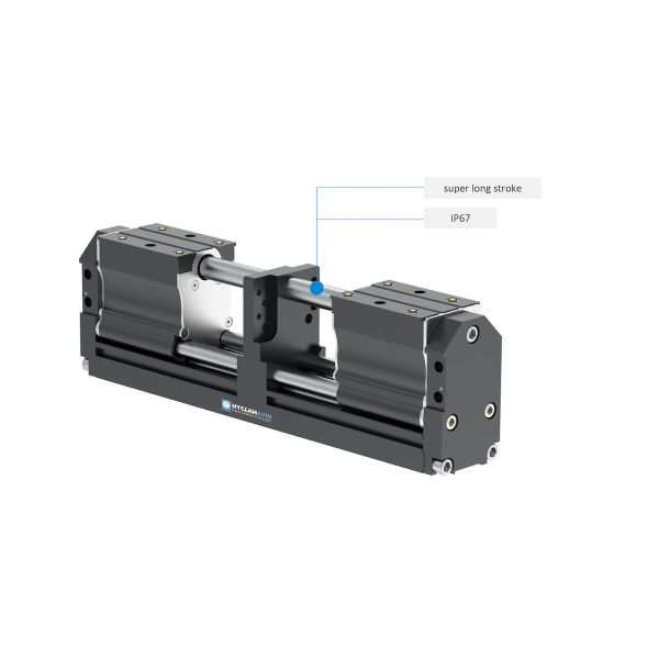 Quality Long Stroke Parallel Gripper IP67 Rated Heavy Duty Pneumatic Gripper for sale