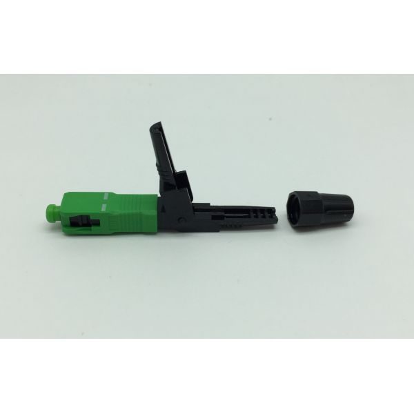 Quality Quick Connect Fiber Optic Connectors Pre Assembled SC / APC Fast Connectors for sale