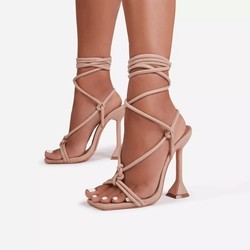 Quality Open Toe Stylish High Heel Sandals For Ladies Dressy Events for sale