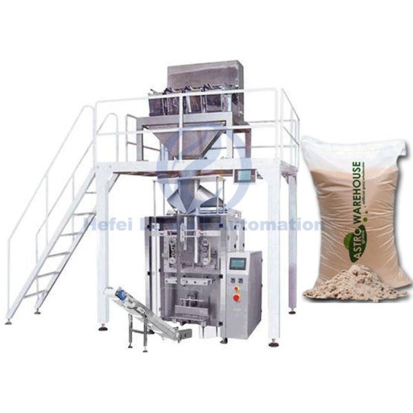 Quality Magnesite Calclum Sand Granular Filling Machine 10.1
