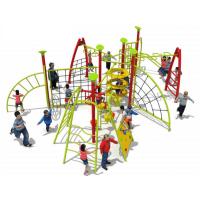 Quality 114mm Galavanized Steel Pipe Rope Climbing Net Frame Kids Park for sale