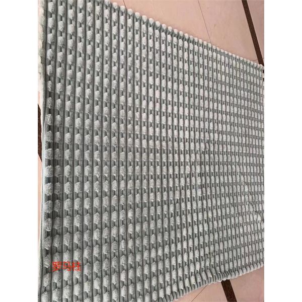 Quality Plain White Super Soft Fluffy Fabric Material White Grey for sale