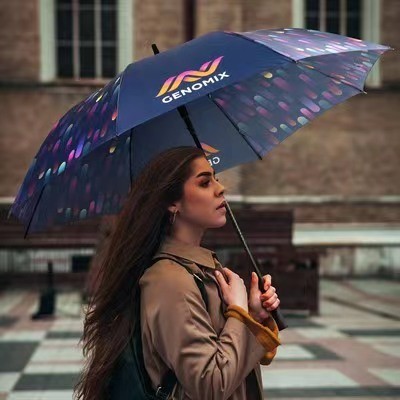 Quality Custom Logo and Pattern Golf Umbrella Manufactured Directly for Sublimation for sale