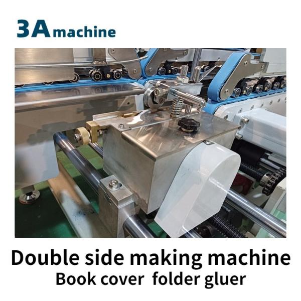 Quality CQT800BS Automatic Book Cover Double Side Pasting Machine with Max Liner Speed for sale