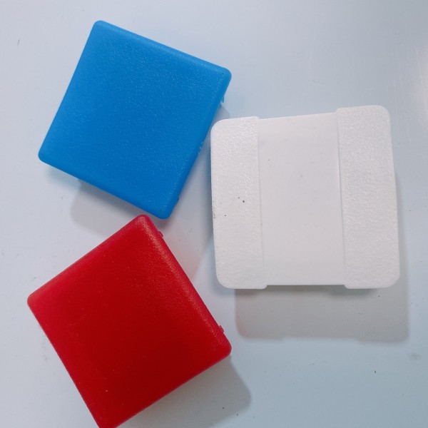 Quality 0.8mm Thickness Plastic Strut Channel End Cap Light Weight Fitting for sale