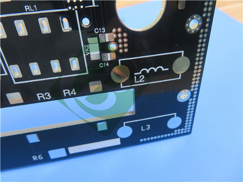 Quality RF-10 high frequency material PCB 2-Layer Copper Clad Laminate 10mil Core with for sale
