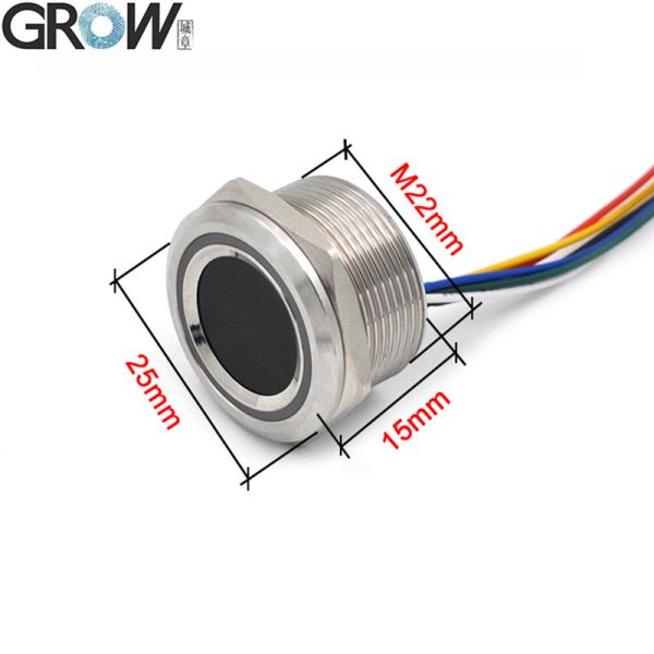 Quality GROW R503-M22 DC3.3V 200 Capacity Round RGB Ring Indicator LED Control for sale