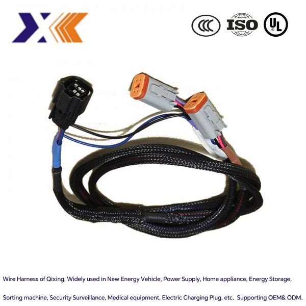 Quality Customized Connector Type Security Wire Harness for Industrial Controlling for sale