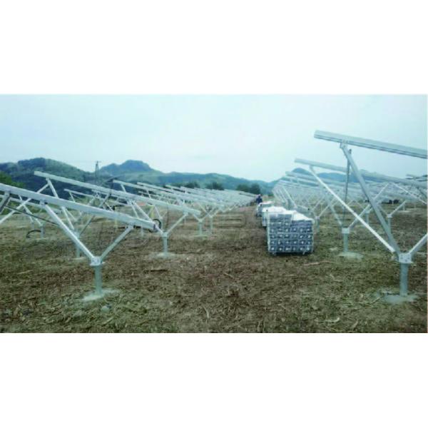 Quality Hot Dip Galvanized Steel and waterproof Solar Panel Ground Mounting System for sale