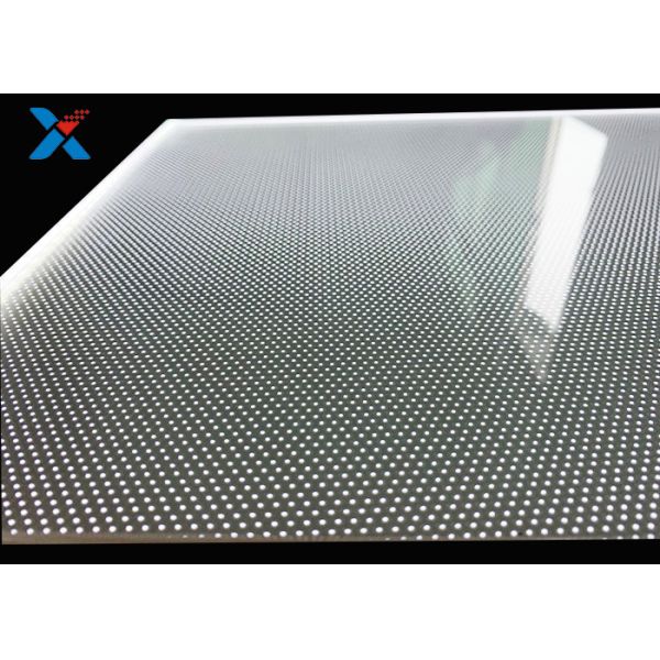 Quality LED Light Edge Lit Acrylic Sheets Guide The Scattering Direction for sale