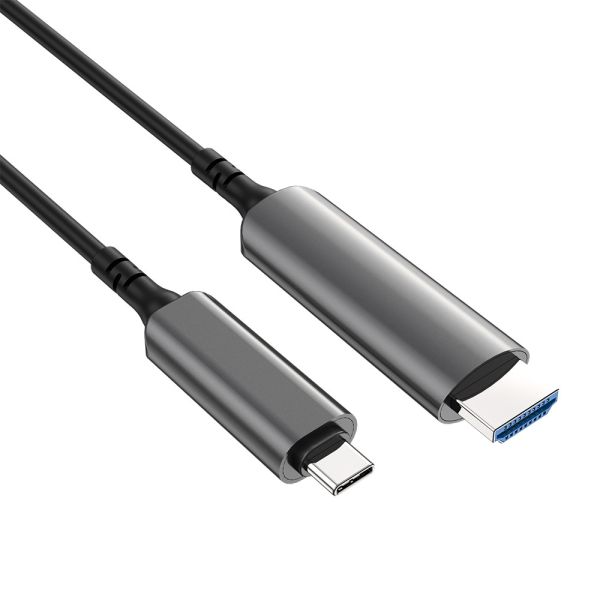Quality Fiber Cable USB TYPE C TO HDMI for sale